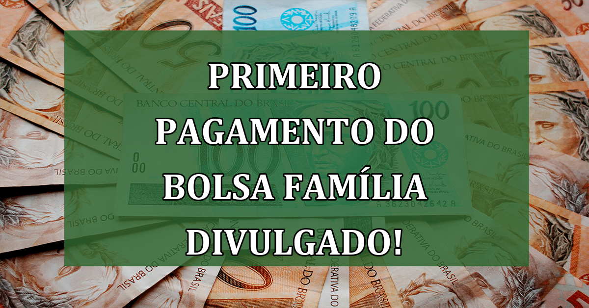 Datas Para O Primeiro Pagamento Do Bolsa Família Em 2024 Confira