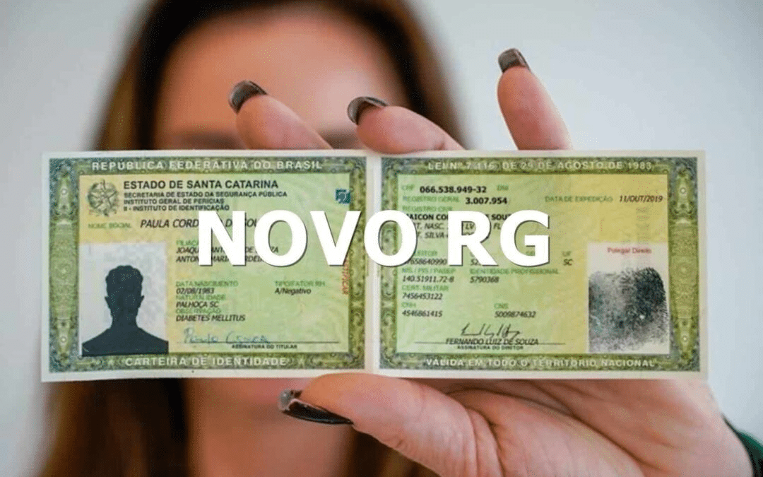 NOVO RG no Brasil! CONHEÇA as Vantagens e Segurança da Carteira de ...